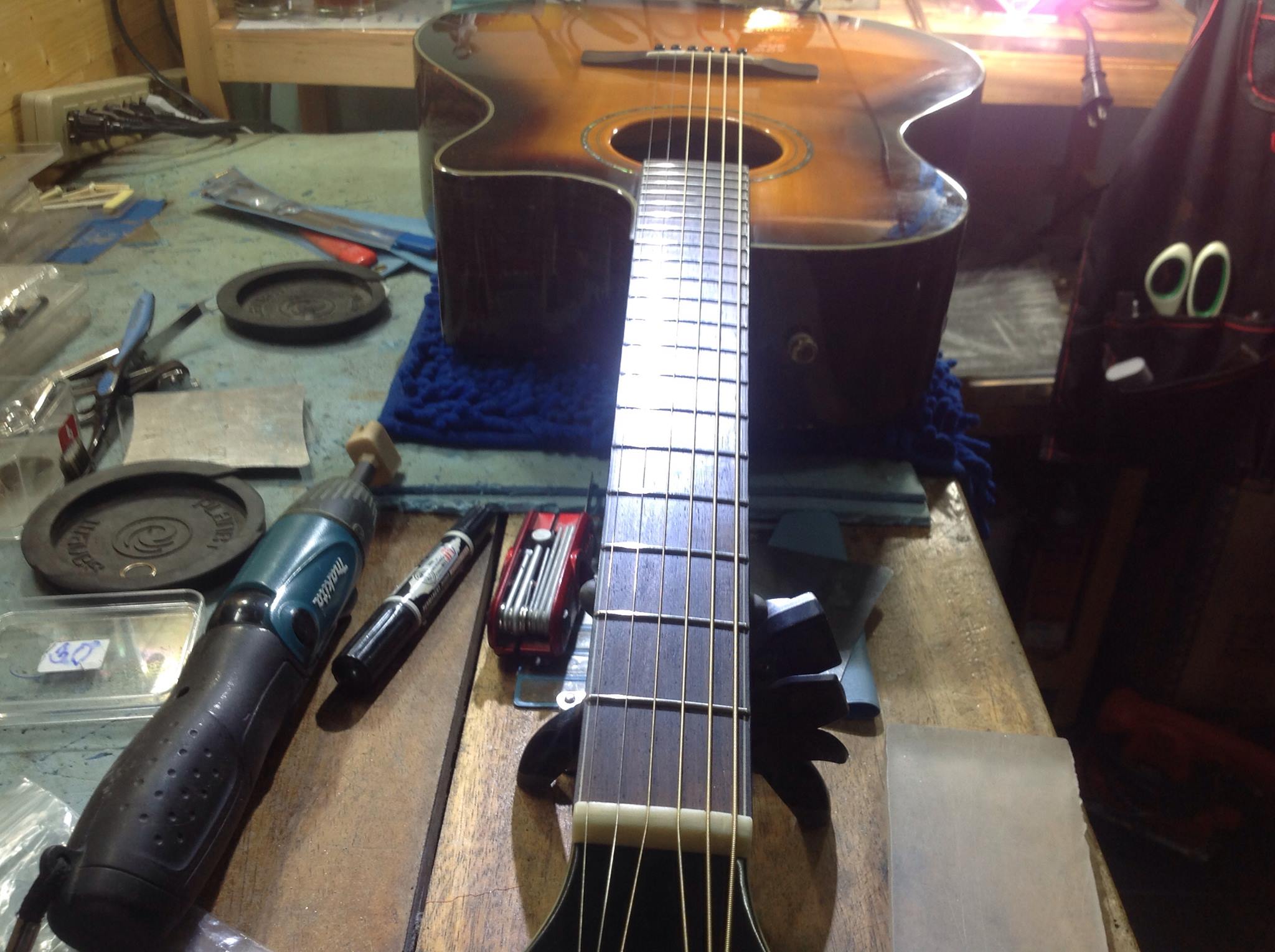 งาน level fret – MUGENGUITAR