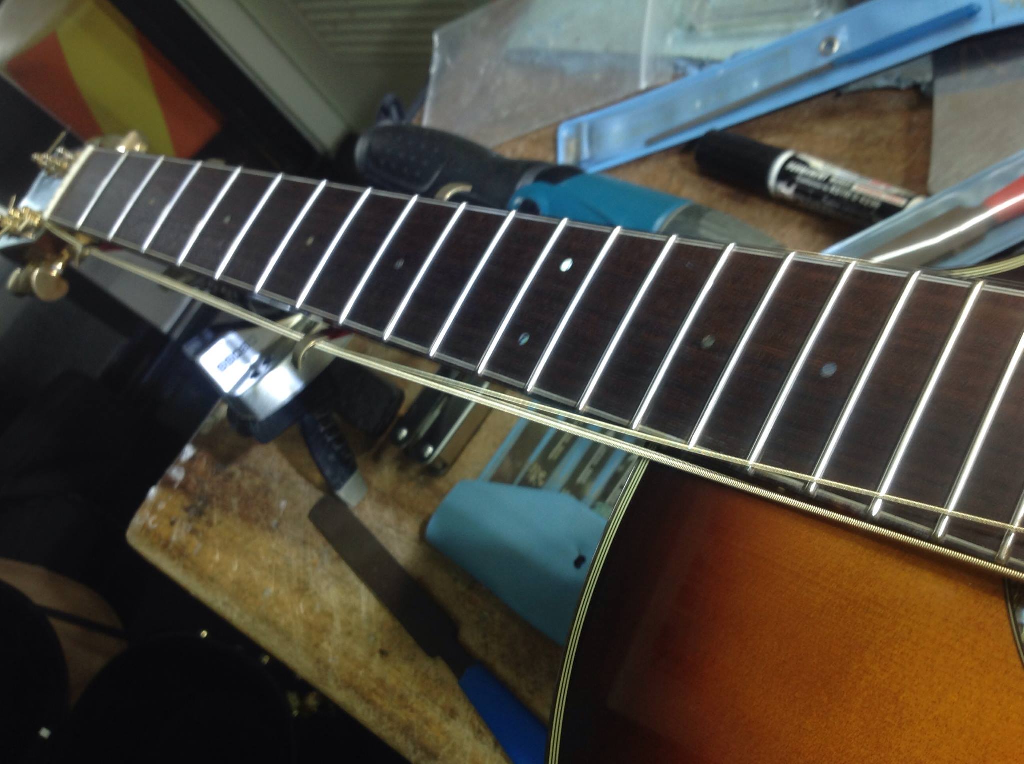 งาน level fret – MUGENGUITAR