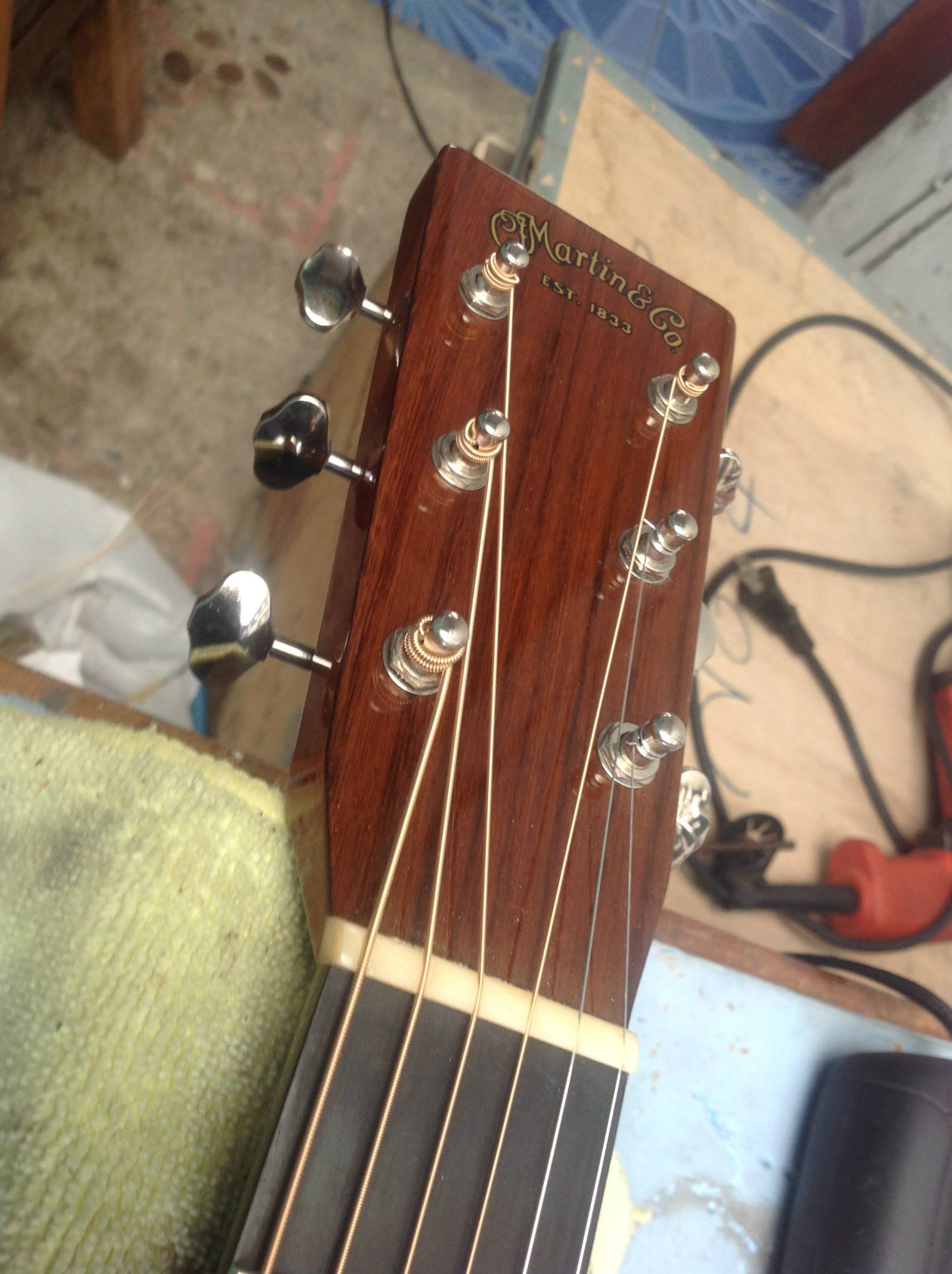 งาน SETUP martin ooo-28EC ( ELIC CLAPTON ) – MUGENGUITAR