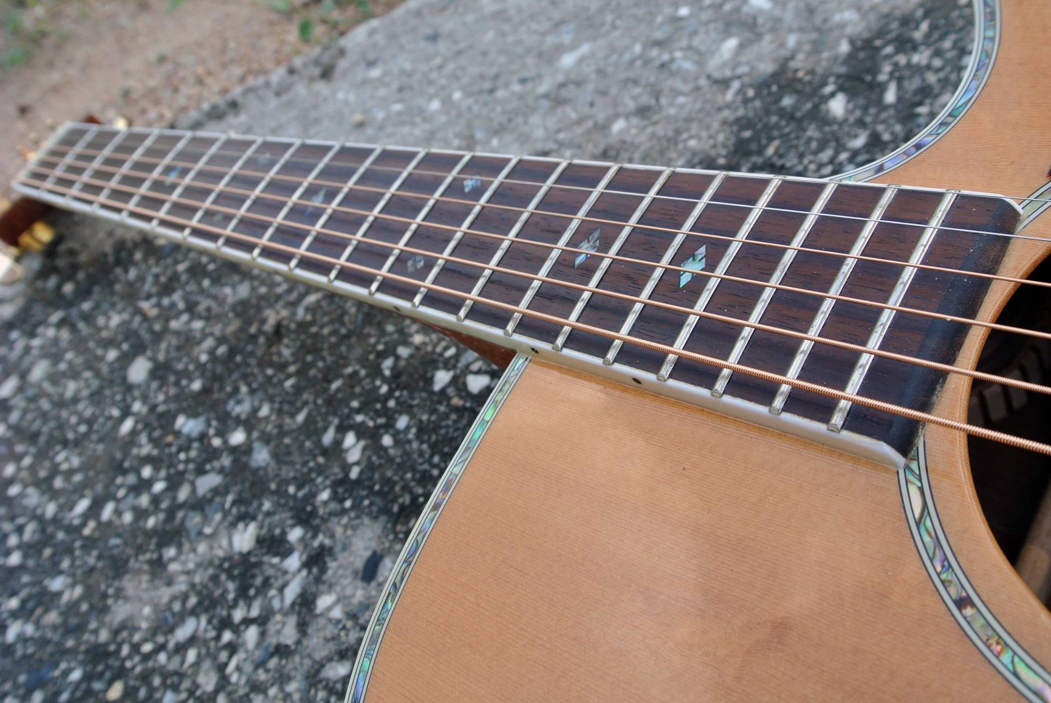 งาน ปาดบริดจ์+level fret+setup – MUGENGUITAR
