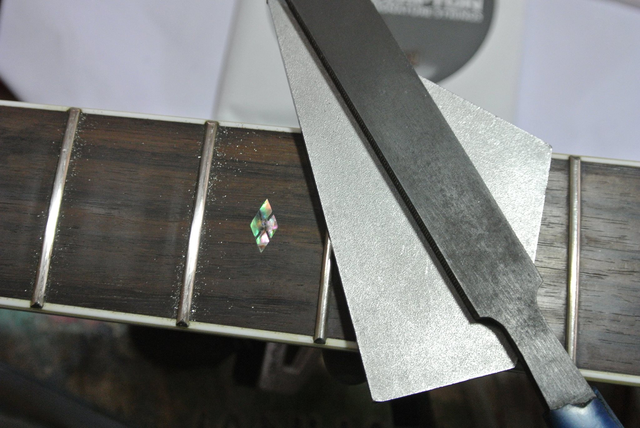 งาน ปาดบริดจ์+level fret+setup – MUGENGUITAR